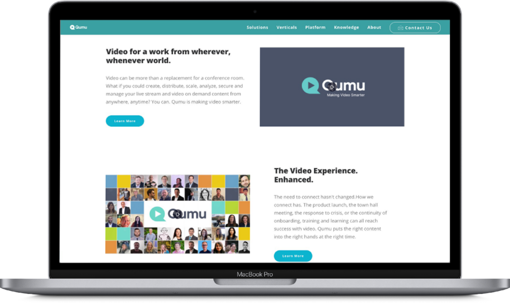 動画共有プラットフォーム | QUMU - スプライングローバル株式会社