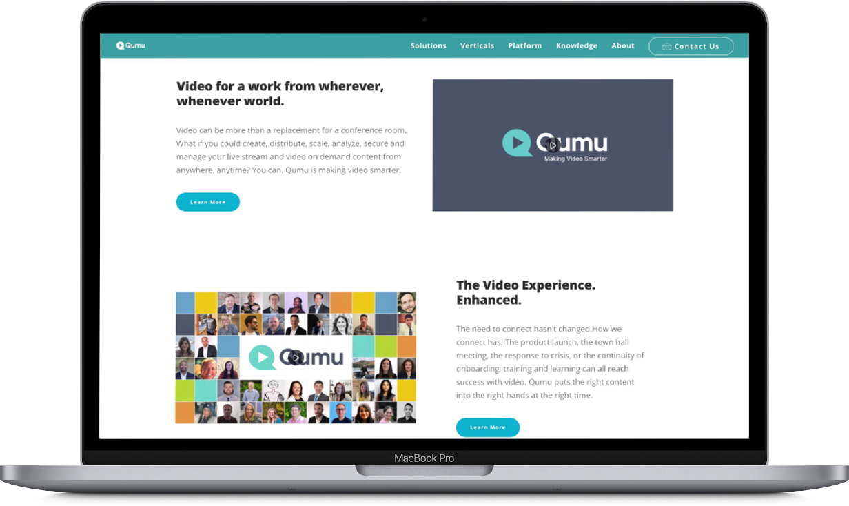 動画共有プラットフォーム | QUMU - スプライングローバル株式会社